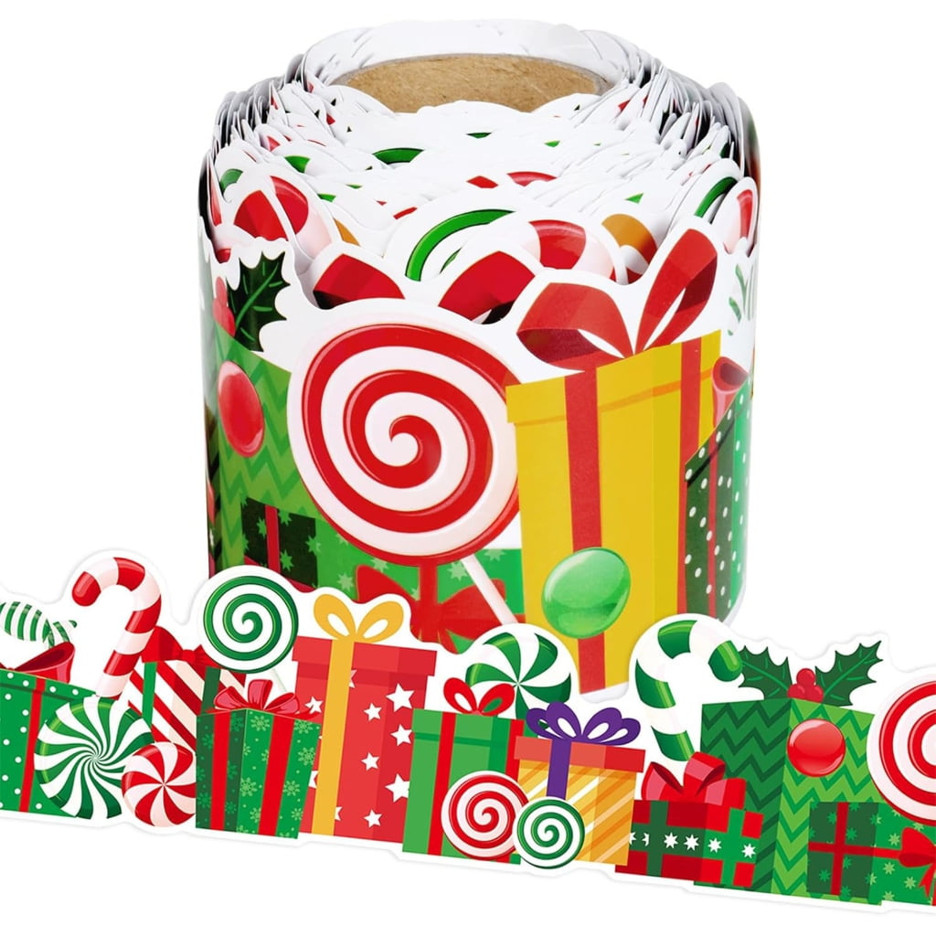 Celebratory Holiday Decorative Border Transfers For Partitions ...
