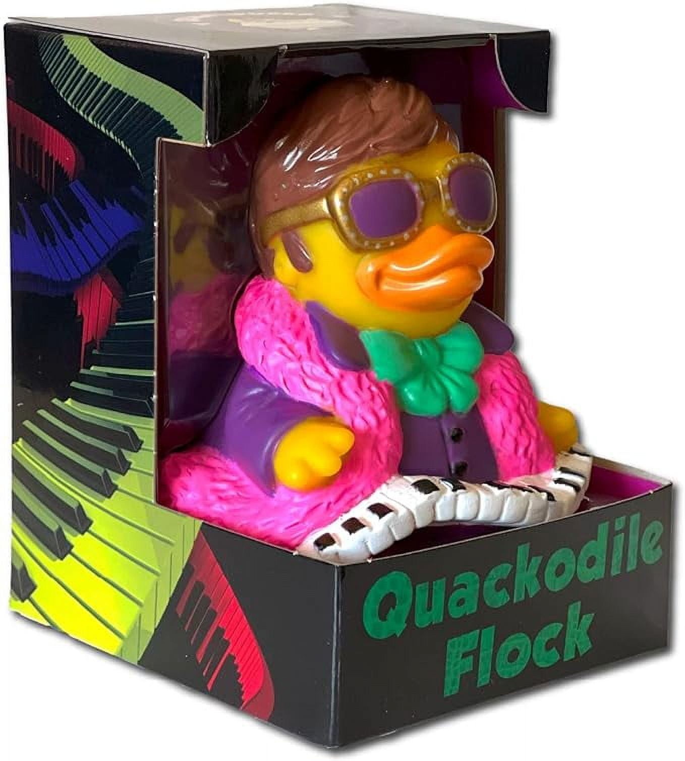 CelebriDucks Quackodile Flock Floating Rubber Ducks - Collectible Bath ...