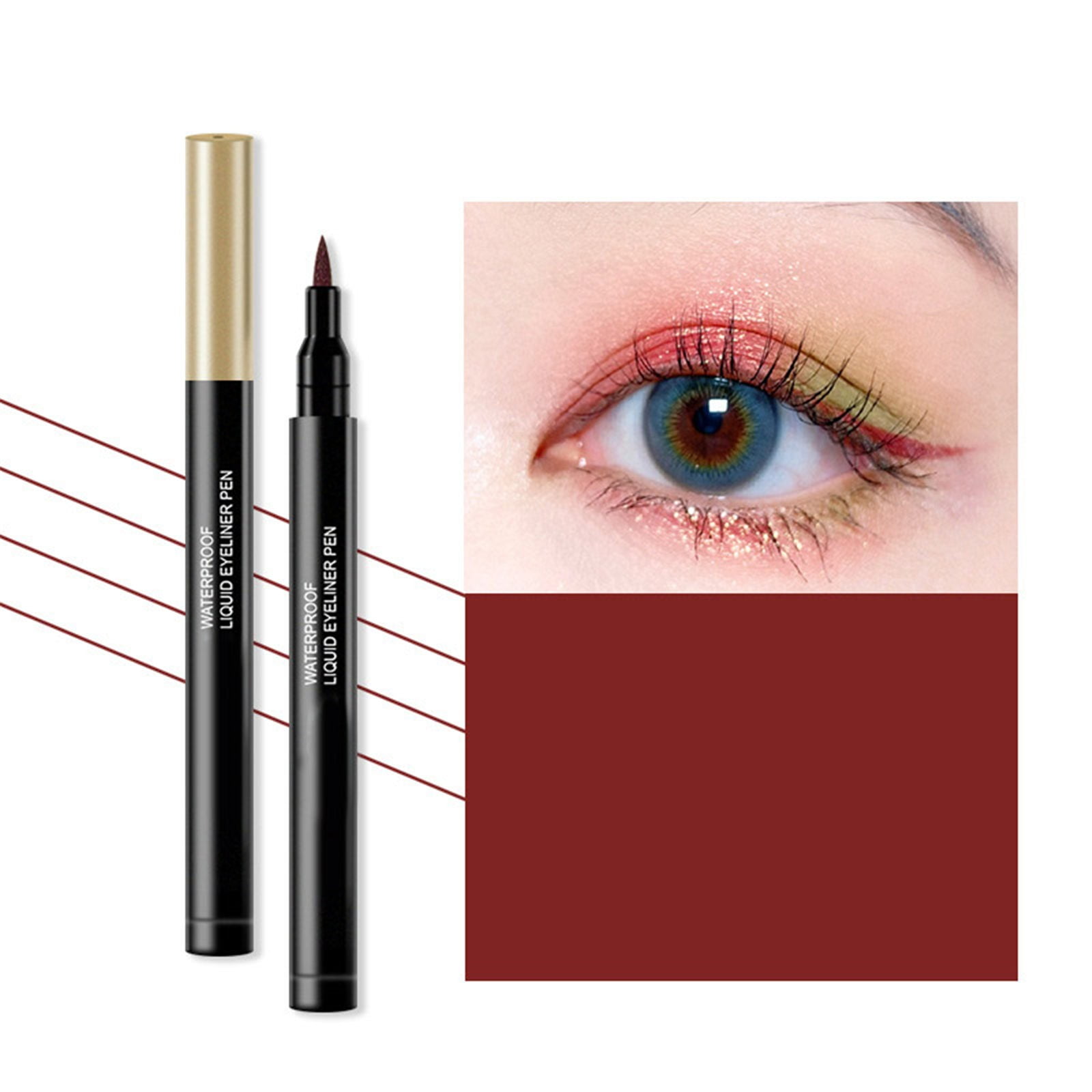 Celebrities' favorite eyeline styles Double-winged eyeline Eyeline for ...