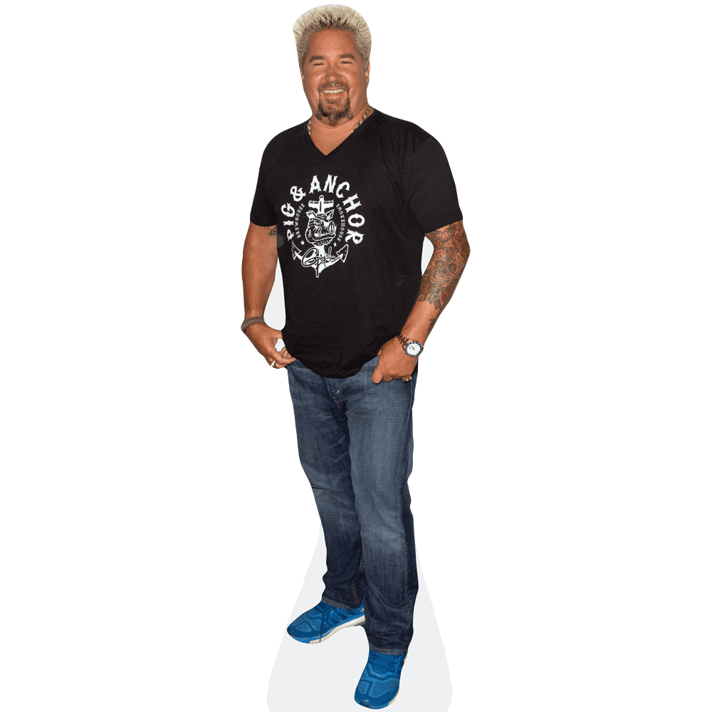 Celebrity Cutouts Guy Fieri Mini Cardboard Standee, 60cm - Walmart.com
