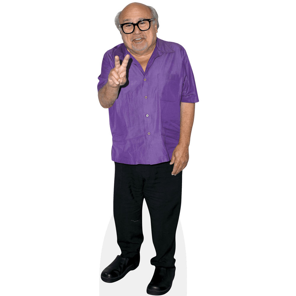 Celebrity Cutouts Recyclable Danny DeVito Cardboard Stand-Up, Lifelike ...