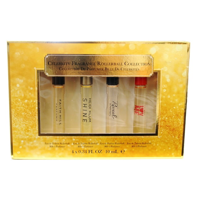 Celebrity Fragrances Rollerball Collection 4 Pc Celebrity Rollerball ...