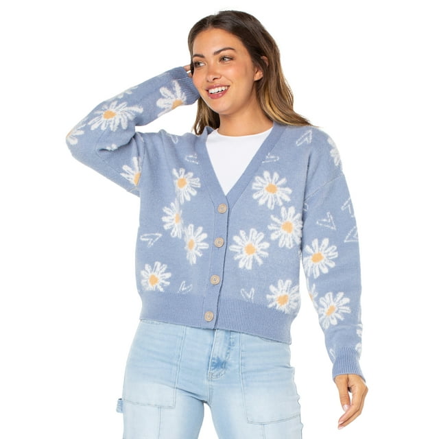 Celebrity Pink Juniors Cardigan Sweater - Walmart.com