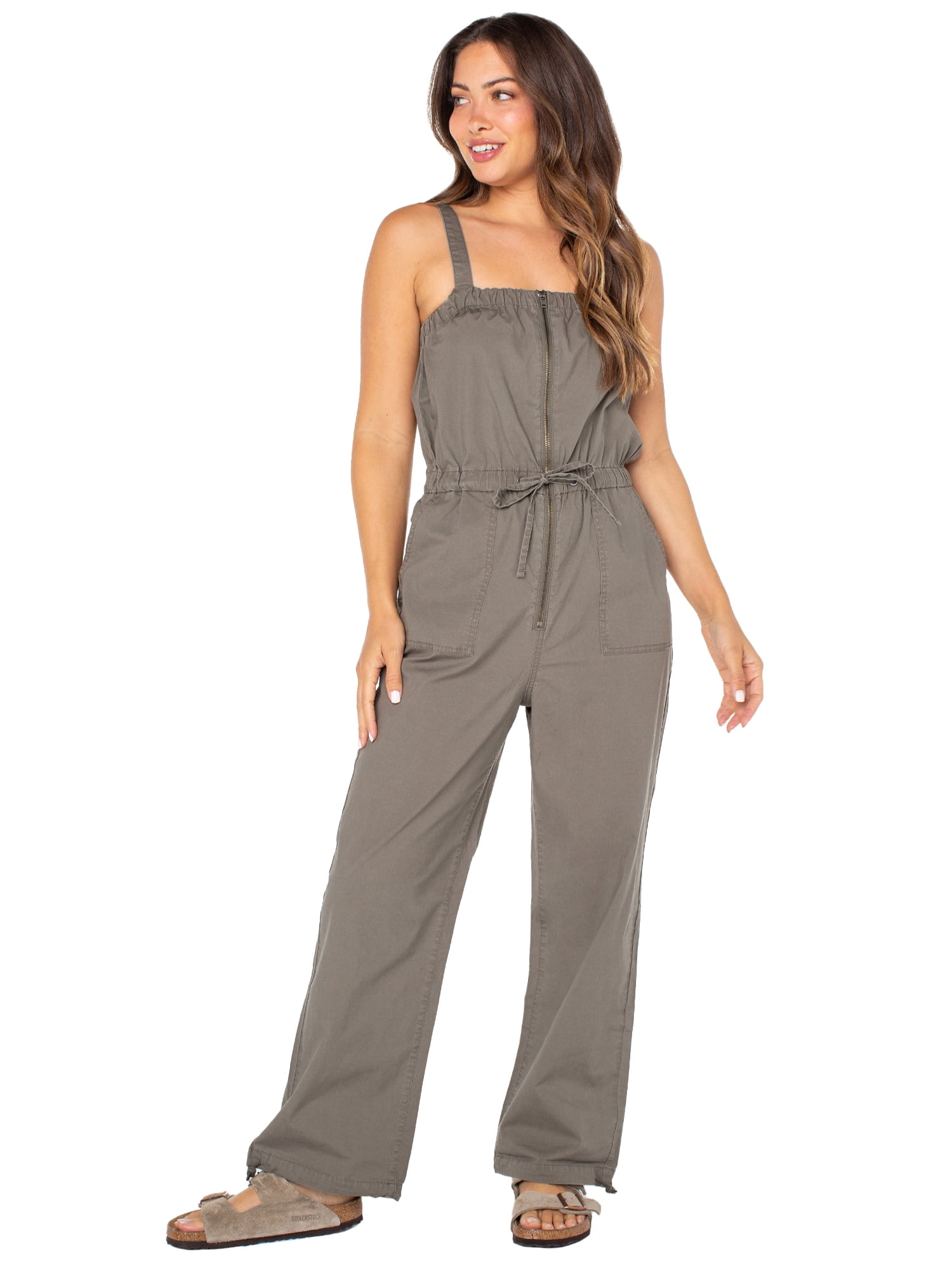 Celebrity Pink Zip Front Jumpsuit - XS-4X - Walmart.com