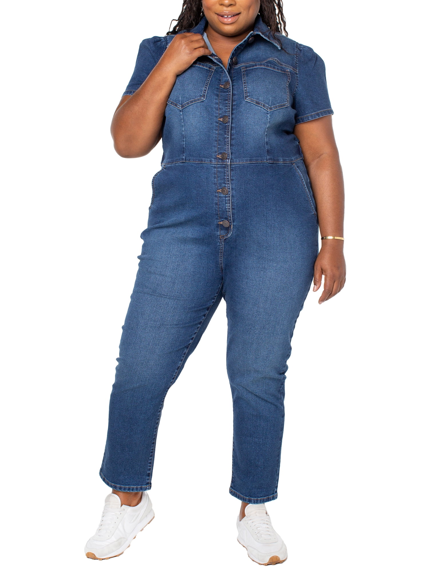 Plus Size Boiler Suit