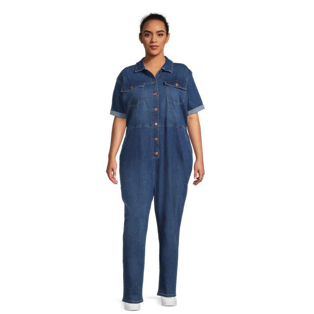 Plus Size Boiler Suit