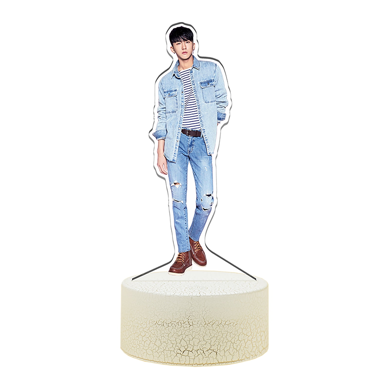 Celebrity Support 16 Night Light Rgb Remote Touch Lamp Silicone Soft ...