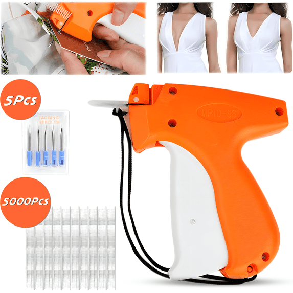 "CELECTIGO Garment Tagging Machine with 5000 Plastic Tags, 2"" Barbs ...