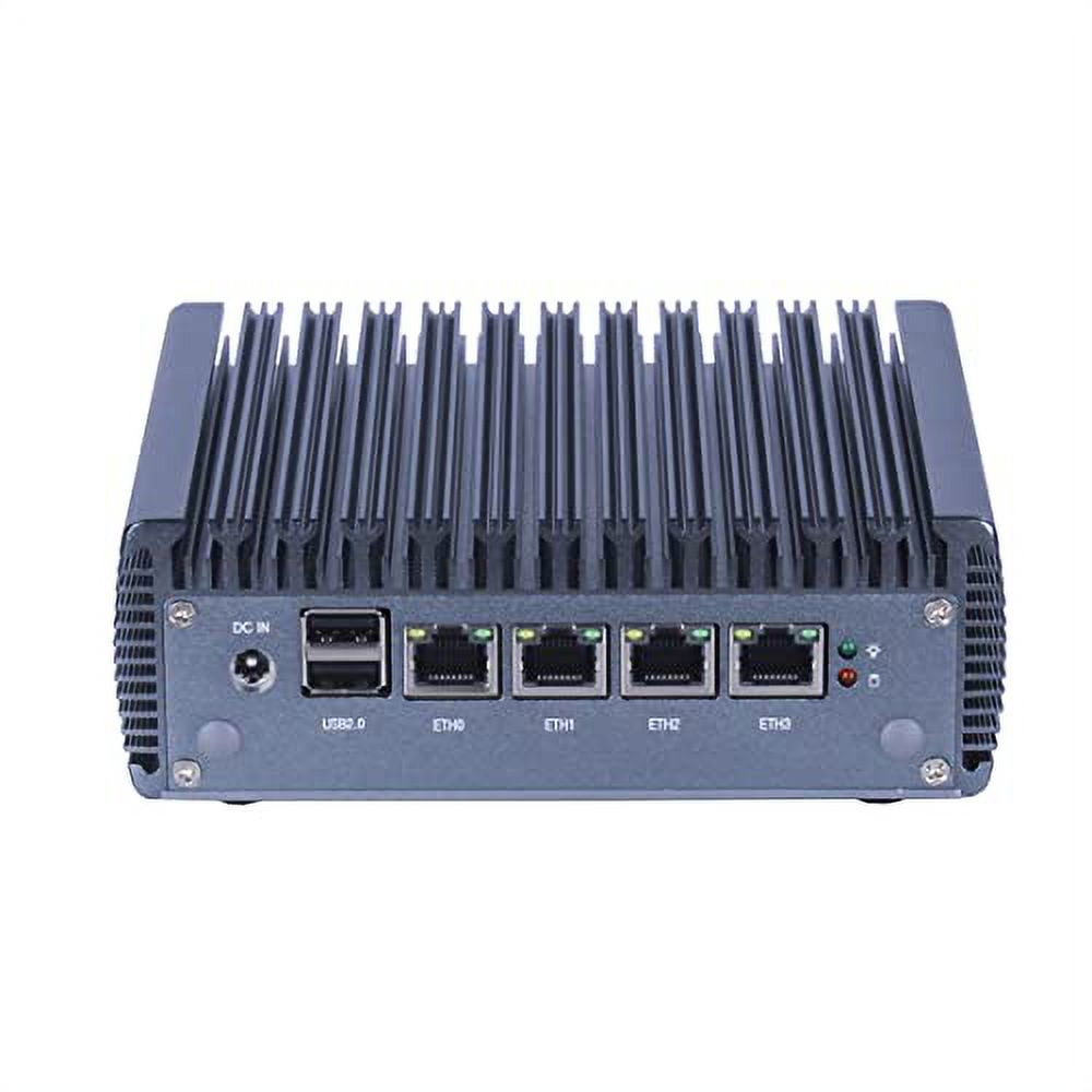 Celeron J4125 Quad Core Firewall Micro Appliance, Mini PC, Nano PC, Router PC with 16G RAM 512G ...