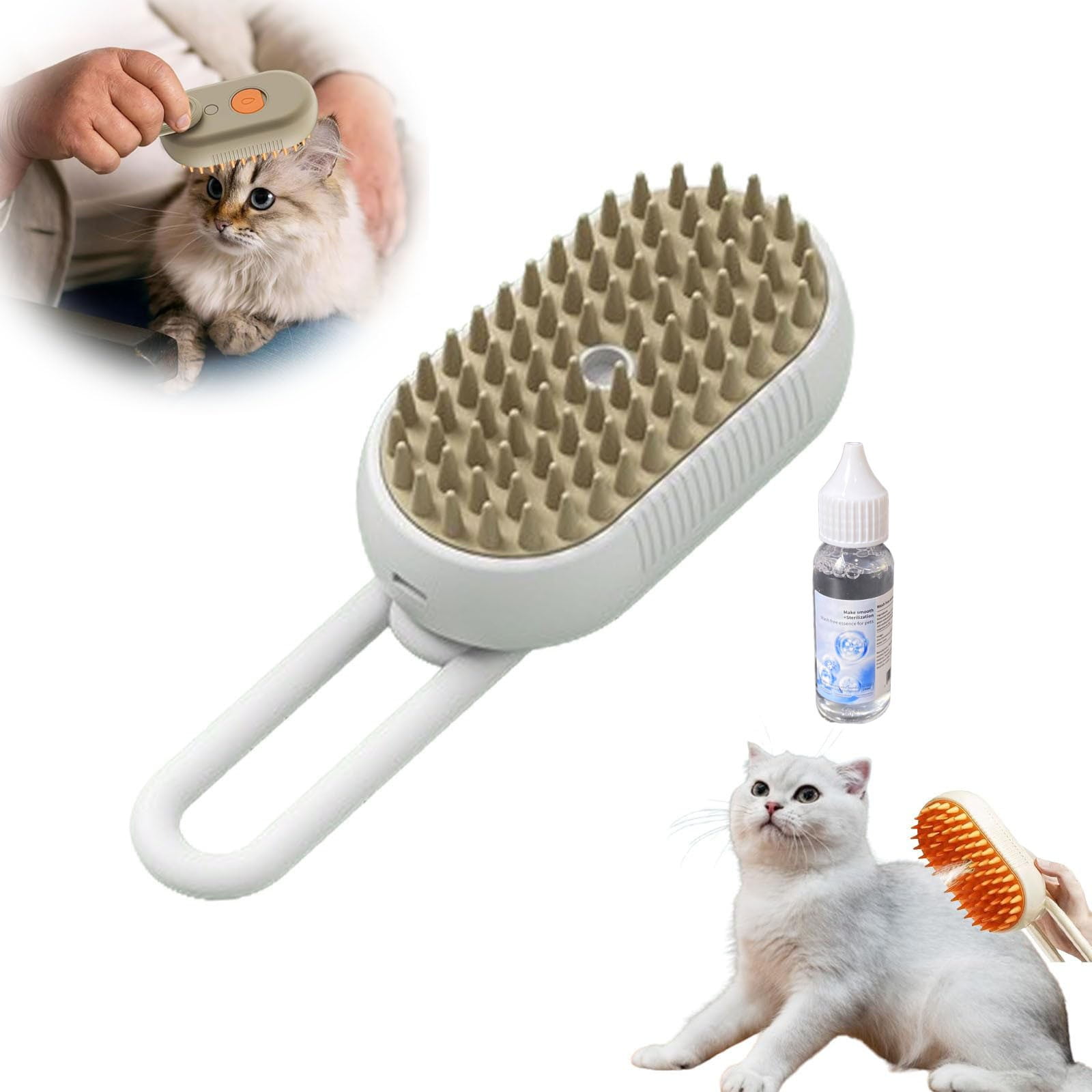 Celery Pet S Spritz Defur Comb For Cats Celery Pet S Steam Brush 3in1 ...