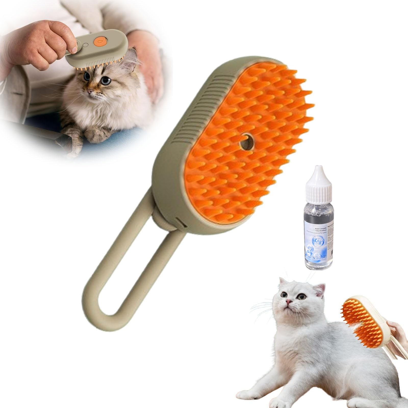 Celery Pet S Spritz Defur Comb For Cats Celery Pet S Steam Brush 3in1 ...
