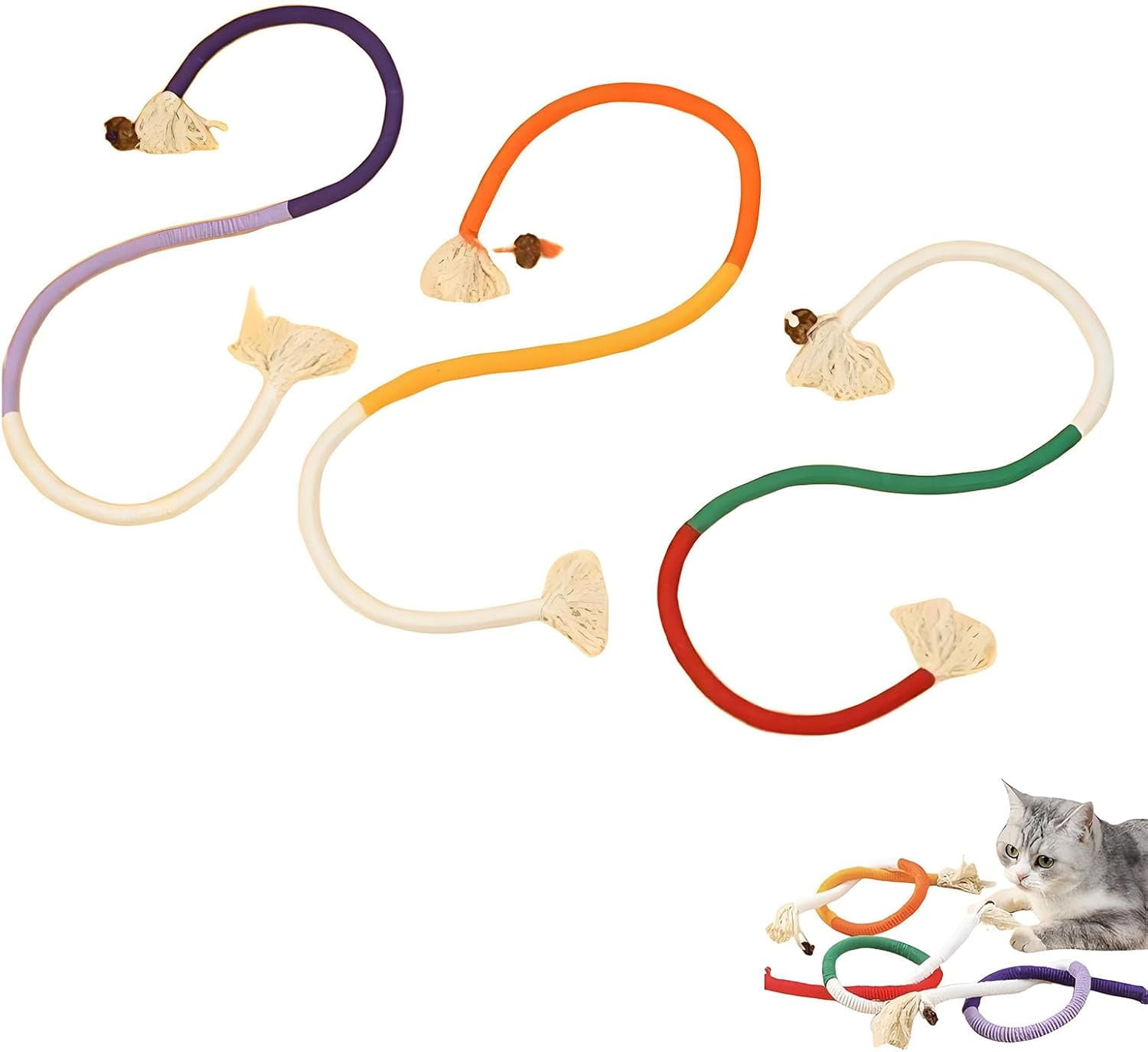 Celery Pets Cat Chew Rope, Meowvo Chew Rope, Catnip-Infused Organic ...