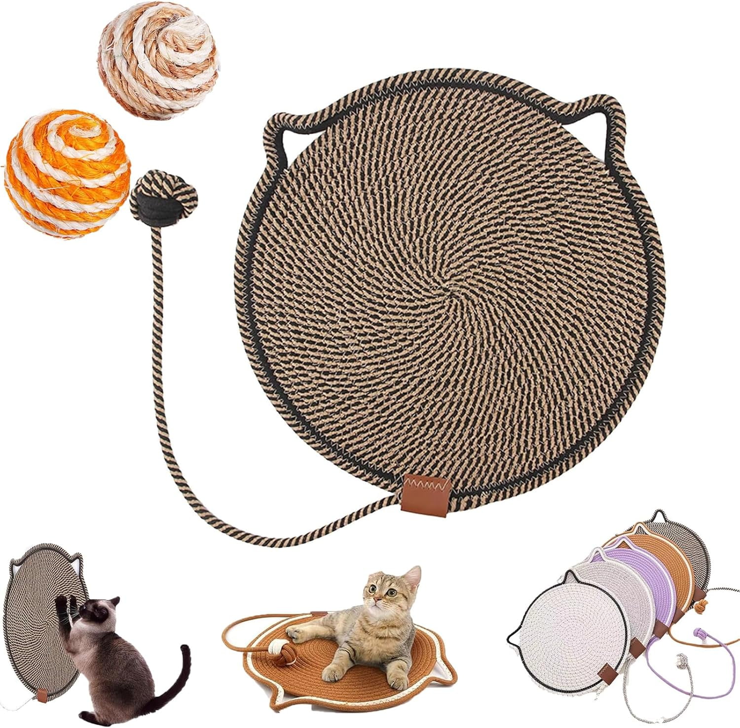 Celery Pets Dual Scratching Pad, Scratching Pads for Indoor Cats, Cat ...