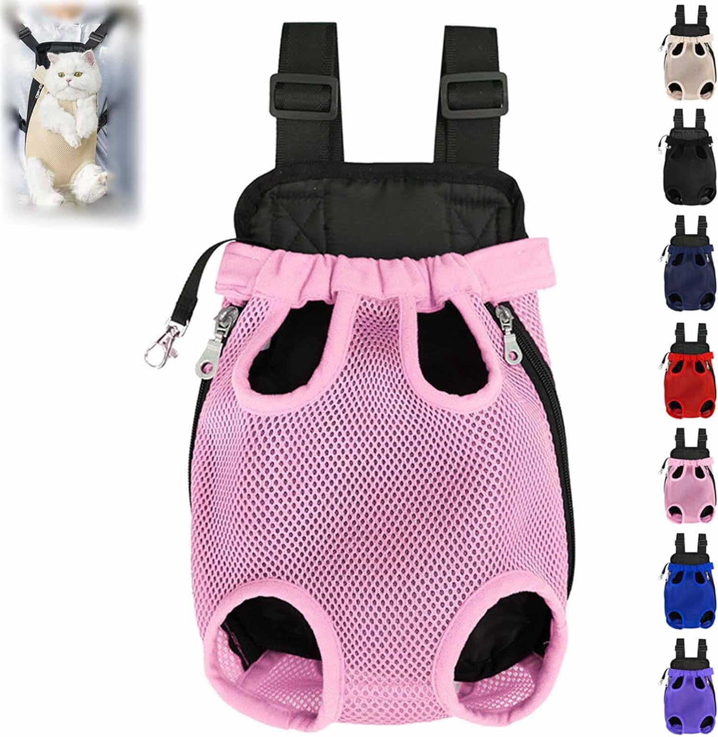 Celery Pets Pet Travel Leg-Out Backpack, Backpack Carrier, Dog Cat ...