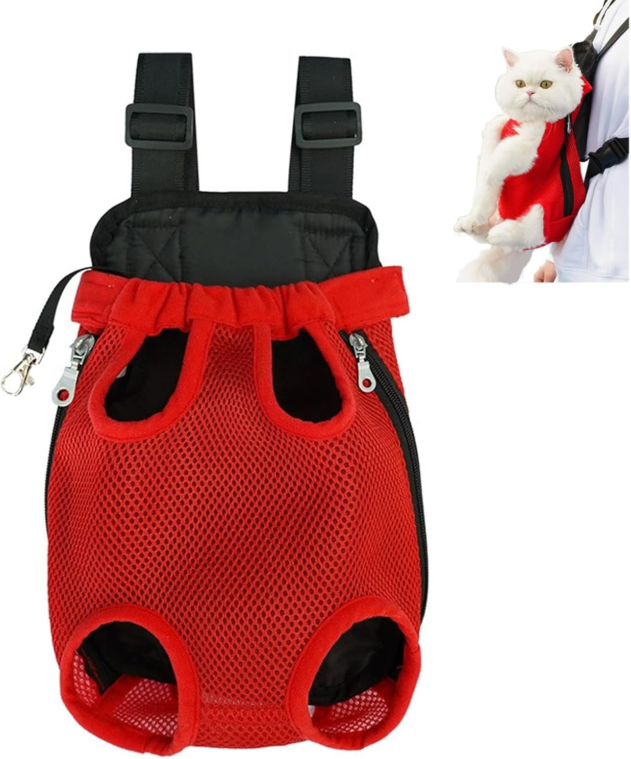Celery Pets Pet Travel Leg-Out Backpack, CeleryPets Adjustable Pet ...