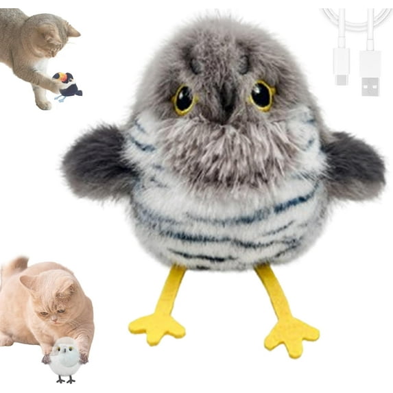 Celery Pets Rechargeable Flapping Bird Cat Toy,Bird Cat Toy Flapping ...