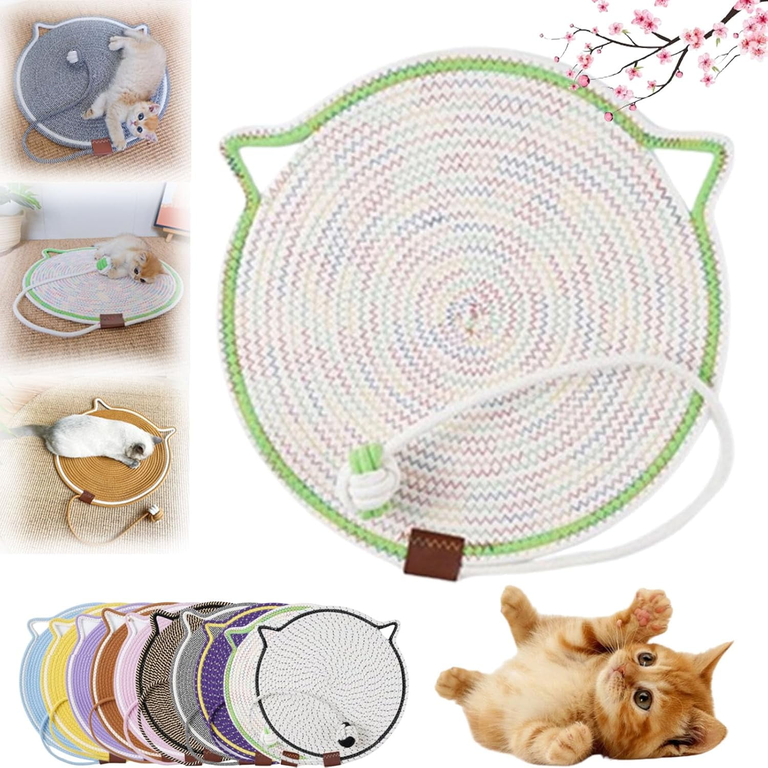 CeleryPets Dual Scratching Pad, Scratching Pads for Indoor Cats, Cat ...
