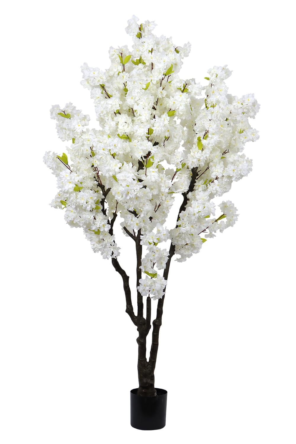 Celestdeco 6ft Tall Cherry Blossom Artificial Tree, Handmade White ...