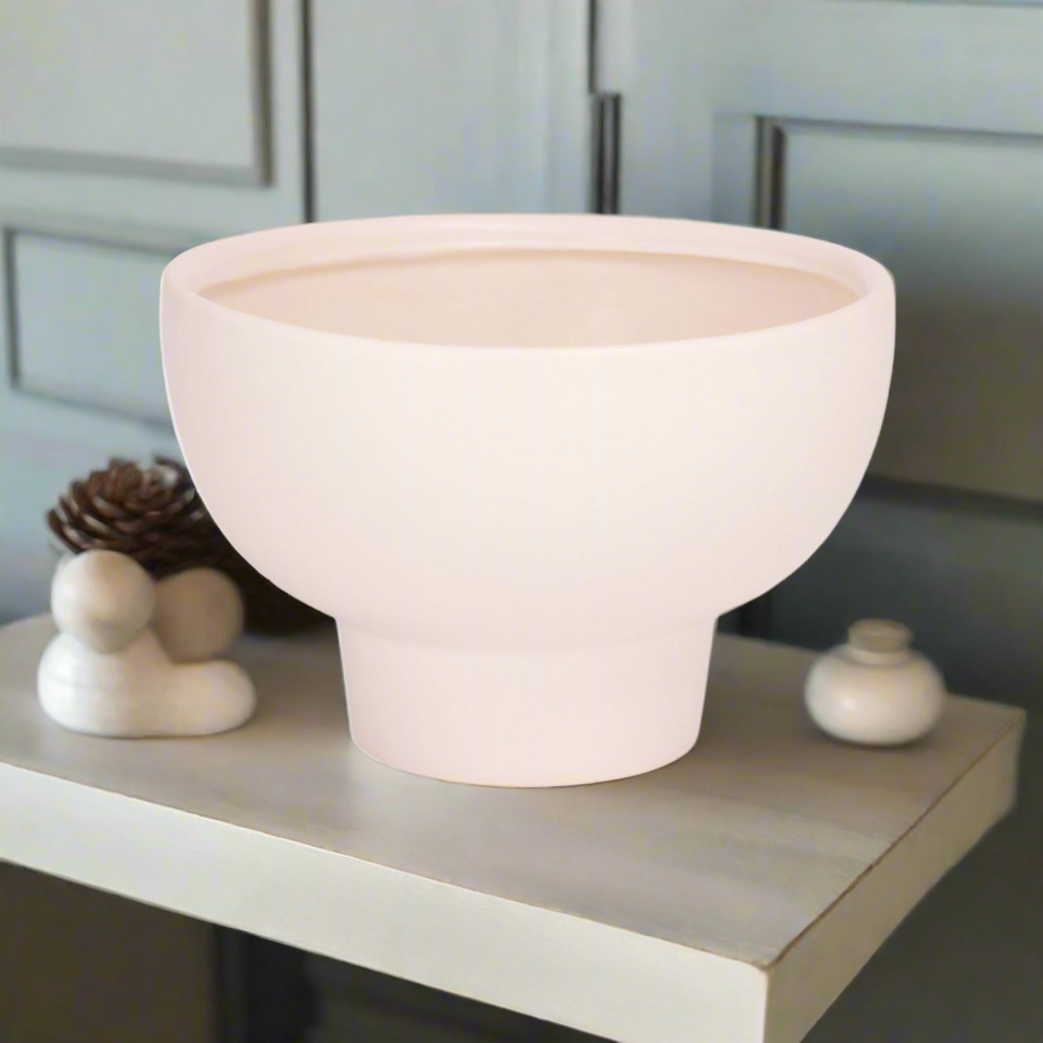 Eleanor Ceramic Compote Bowl - Walmart.com