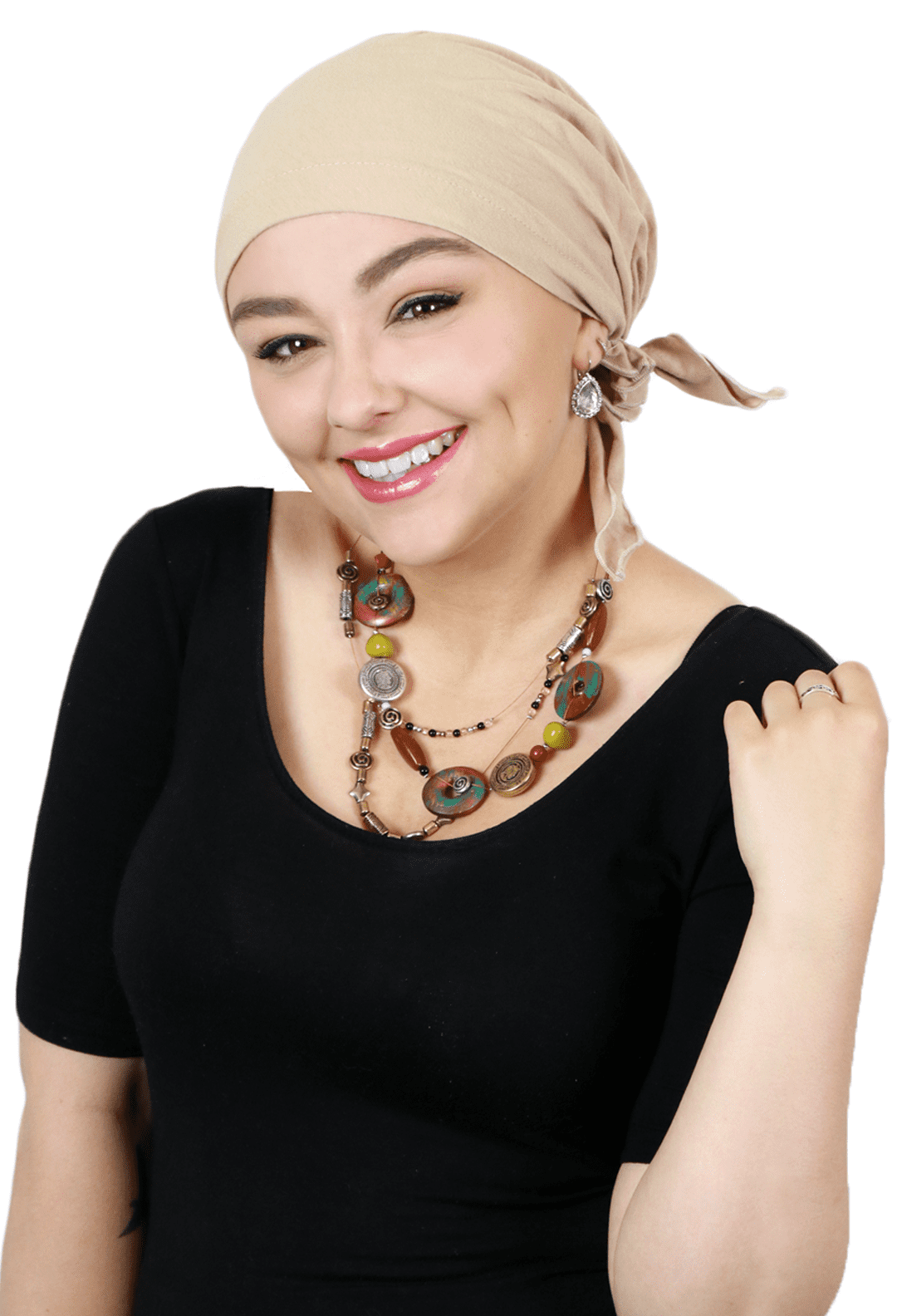 Celeste Cotton Chemo Scarves Pre Tied Head Scarf For Women Cancer ...