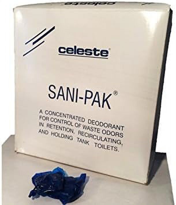 Celeste Sani-Pak Aircraft Lavatory Chemical Toilet Deodorant ...