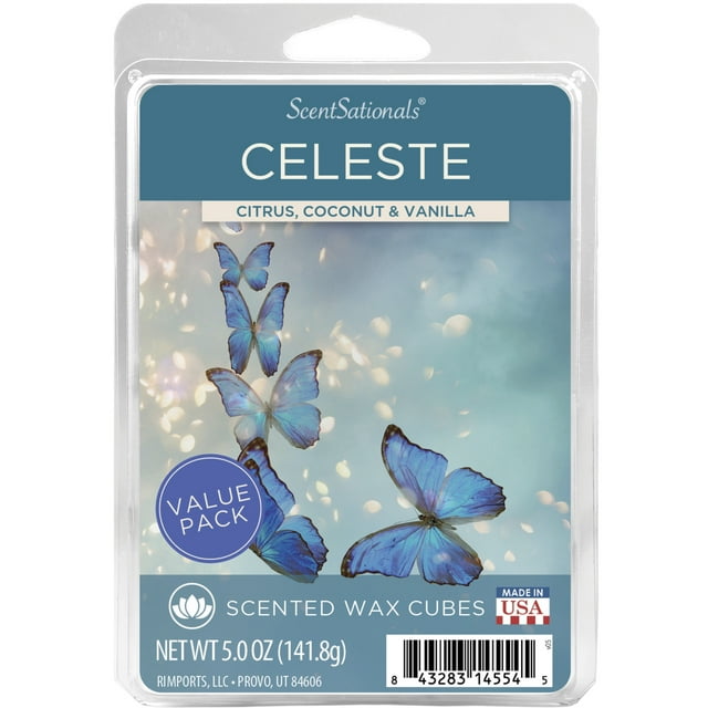 Celeste Scented Wax Melts, ScentSationals, 5 oz - Walmart.com