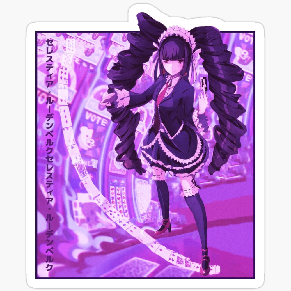 Celestia Ludenberg, Danganronpa, Ultimate Gambler, Vaporwave, Anime ...
