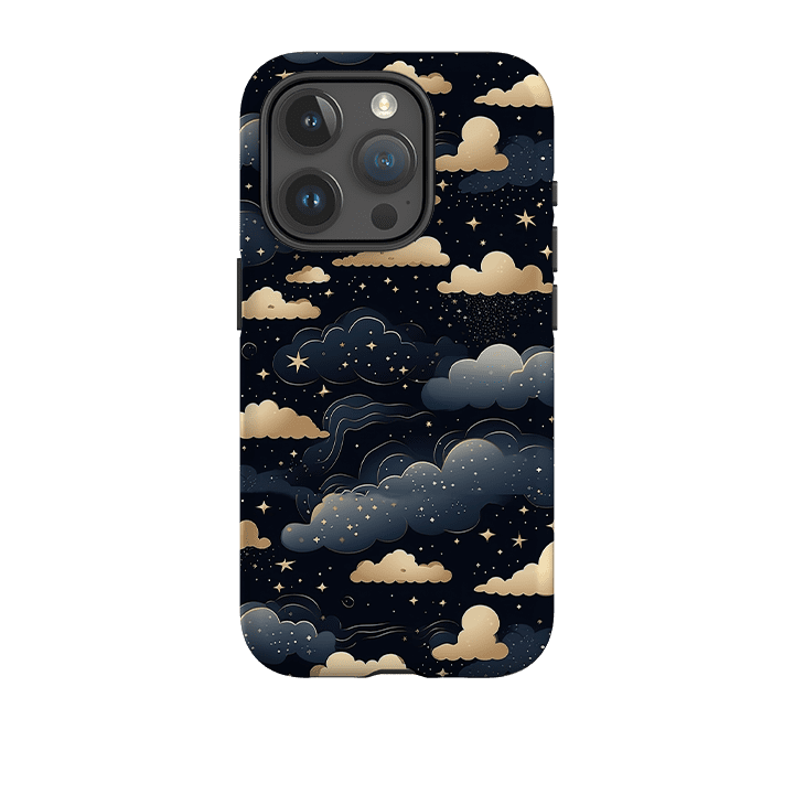 Celestial Aesthetic Night Clouds Phone Case for iPhone 11 12 13 14 15 ...