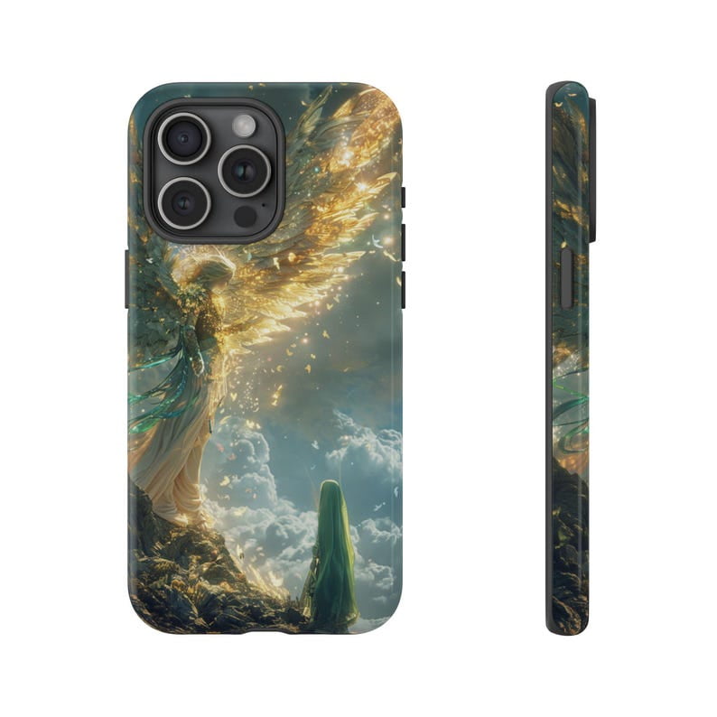 Celestial Angel from Heaven Encounter Spiritual Artwork Phone Case for ...