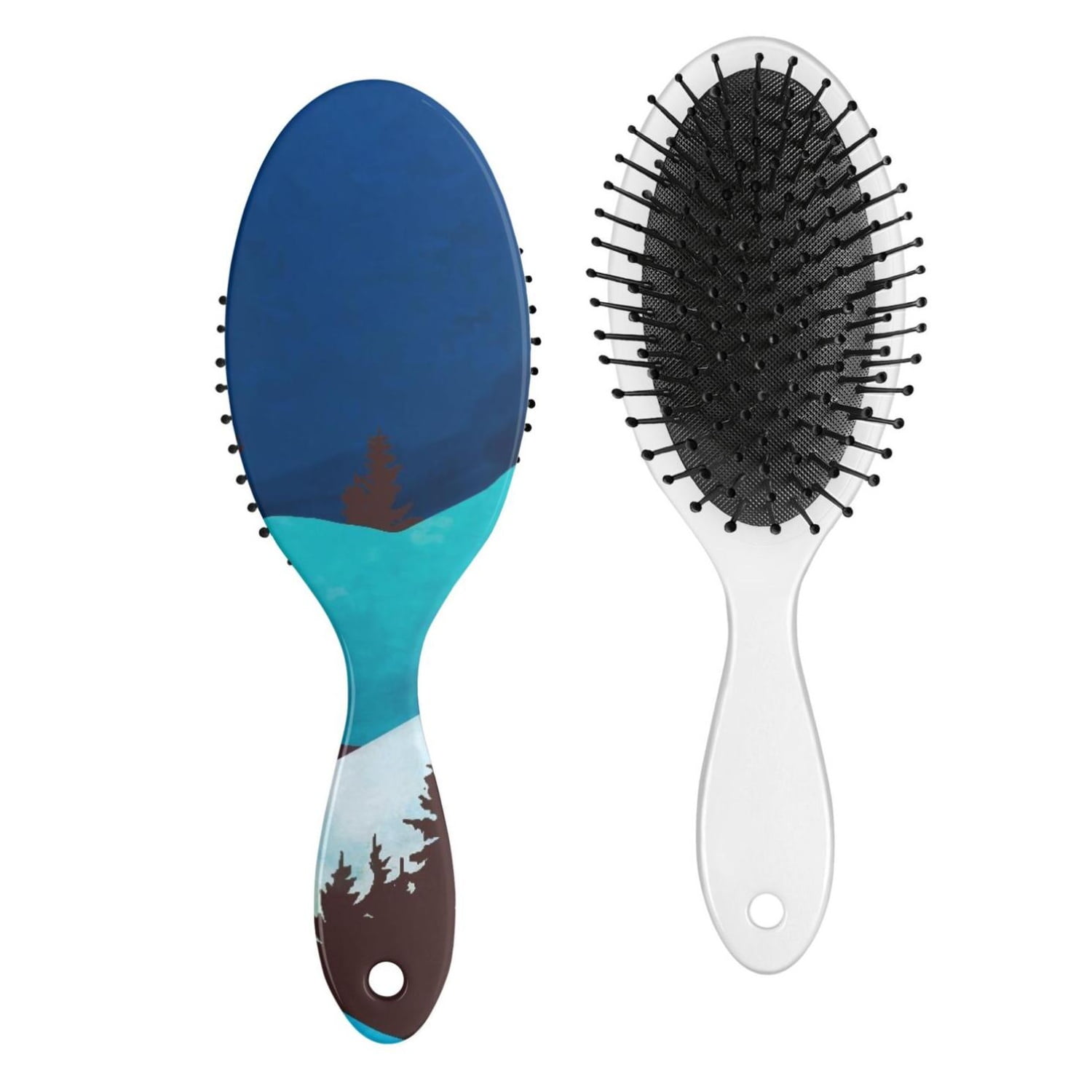 Celestial Anti-Frizz Brush Compact for On-the-Go Use - Walmart.com