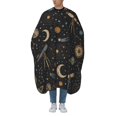 Celestial Astronomy Chart Doodle Hair Cut Hairdressing Cape Apron ...