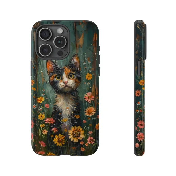 Celestial Black Cat Starlit Sky Phone Cover for iPhone 11 12 13 14 15 ...