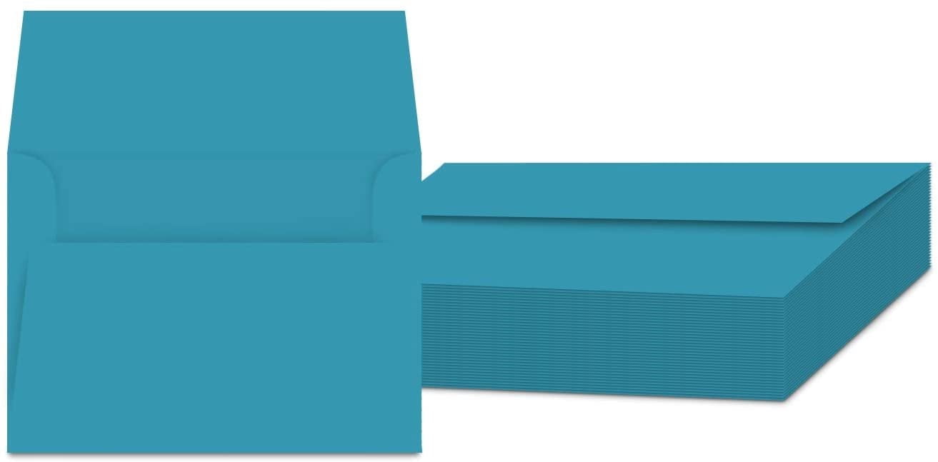 Cerulean Blue A7 Square Flapped Invitation Envelopes – Perfect for ...