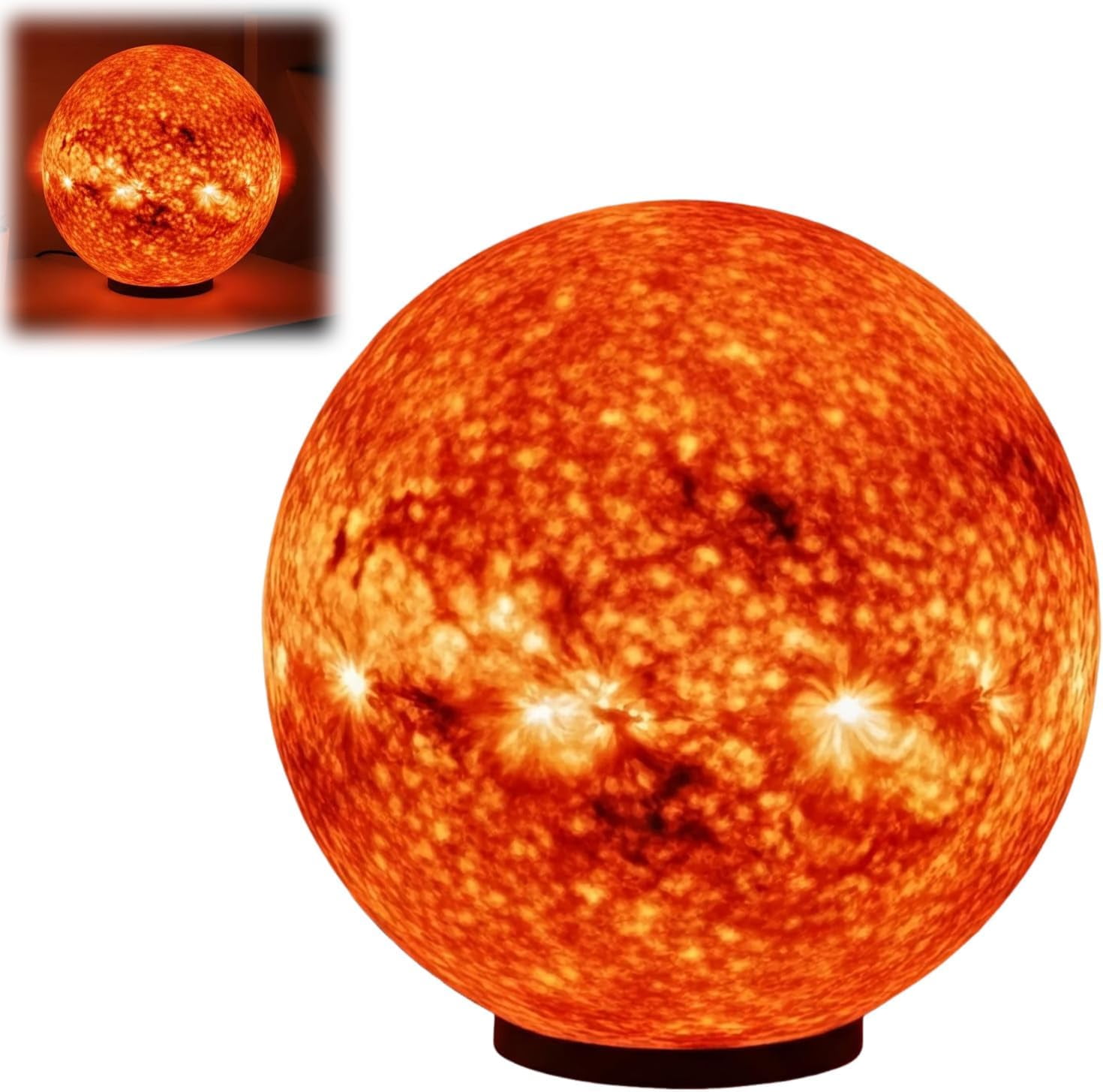 Celestial Body Decor Night Light - Realistic 3D Solar System Light ...