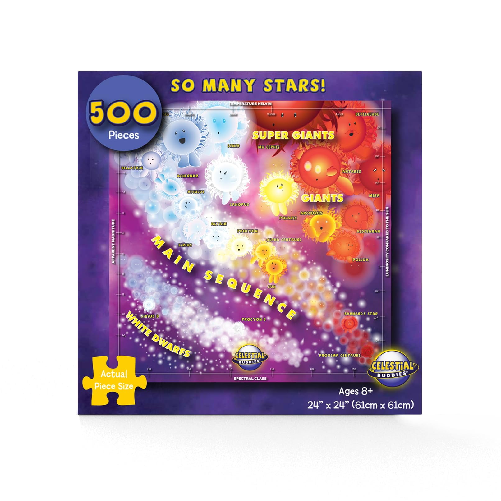 Celestial Buddies So Many STF9 Stars! Hertzsprung-Russell Jigsaw Space Astronomy Puzzle and ...