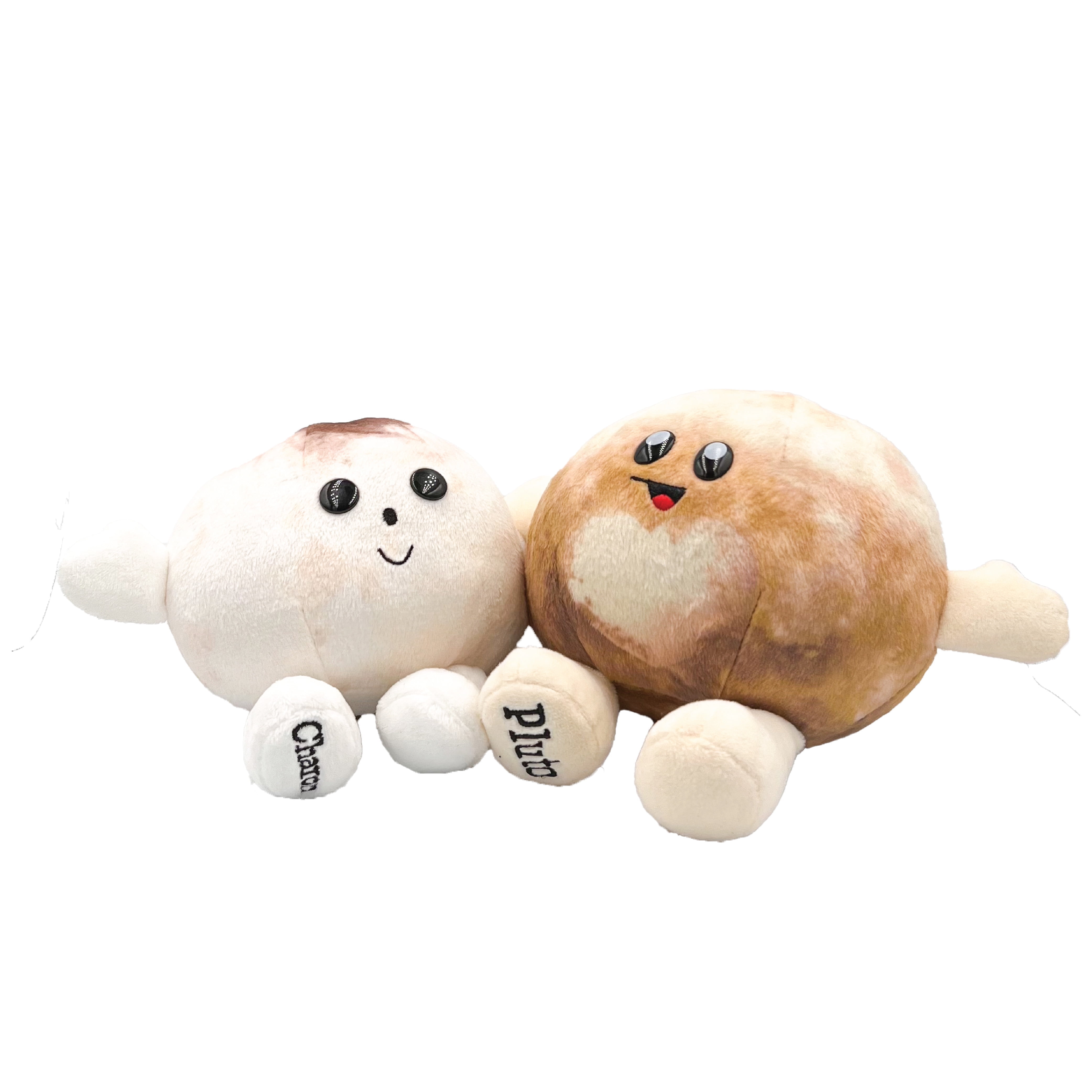 Celestial Buddies Baby Kids Plushies: Pluto and Charon Galaxy Stuffed ...
