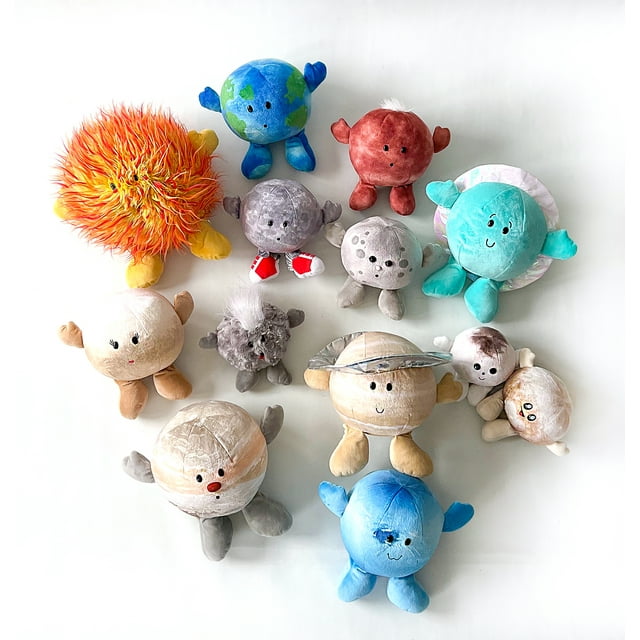 Celestial Buddies Solar System Plushies Set for Kids, Teens & Babies ...