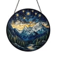 Celestial City Starlight Suncatcher Window Decor, Fantasy Art Panel ...