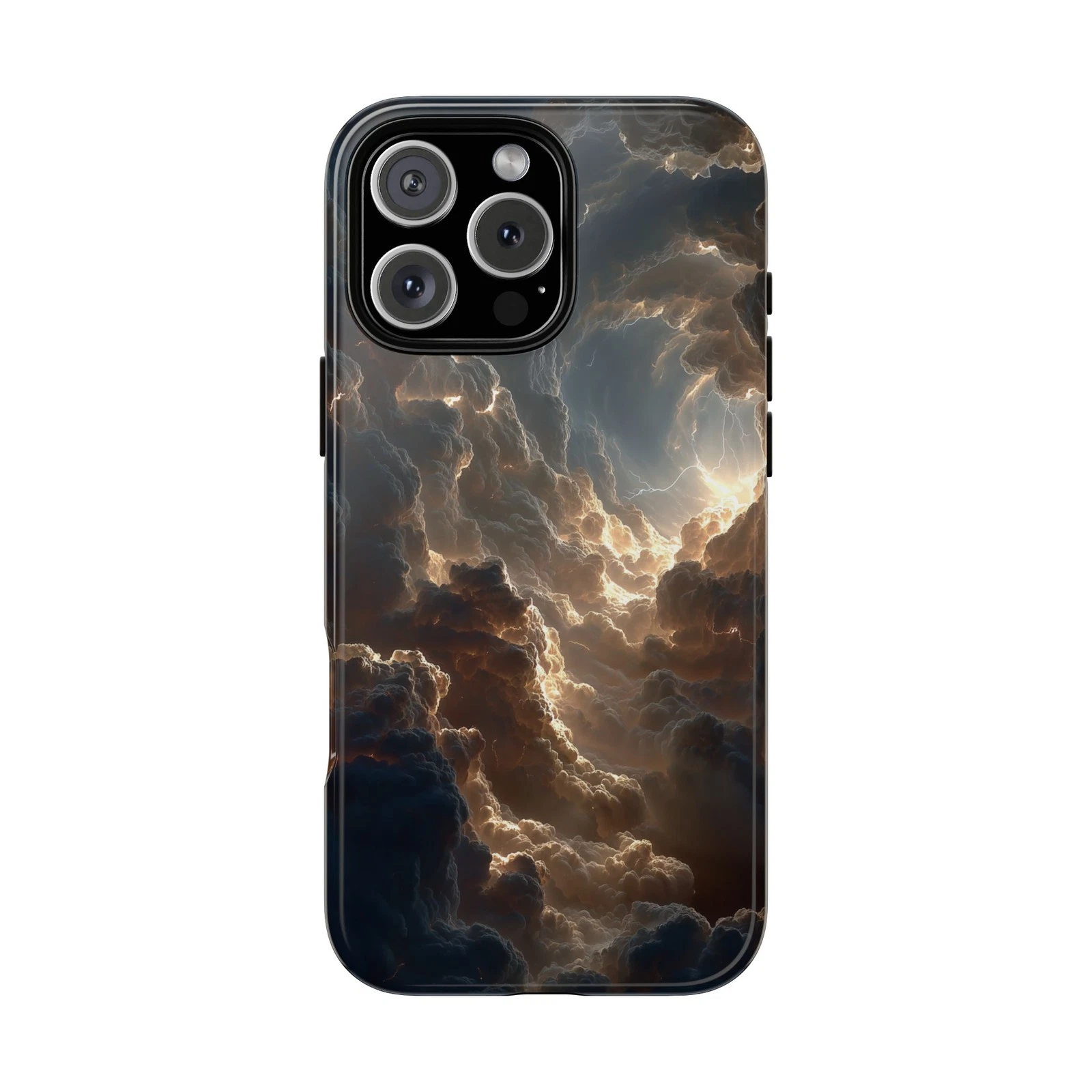 Celestial Cloud Light Pattern iPhone Case 17 11 12 13 14 15 16 Pro Max ...
