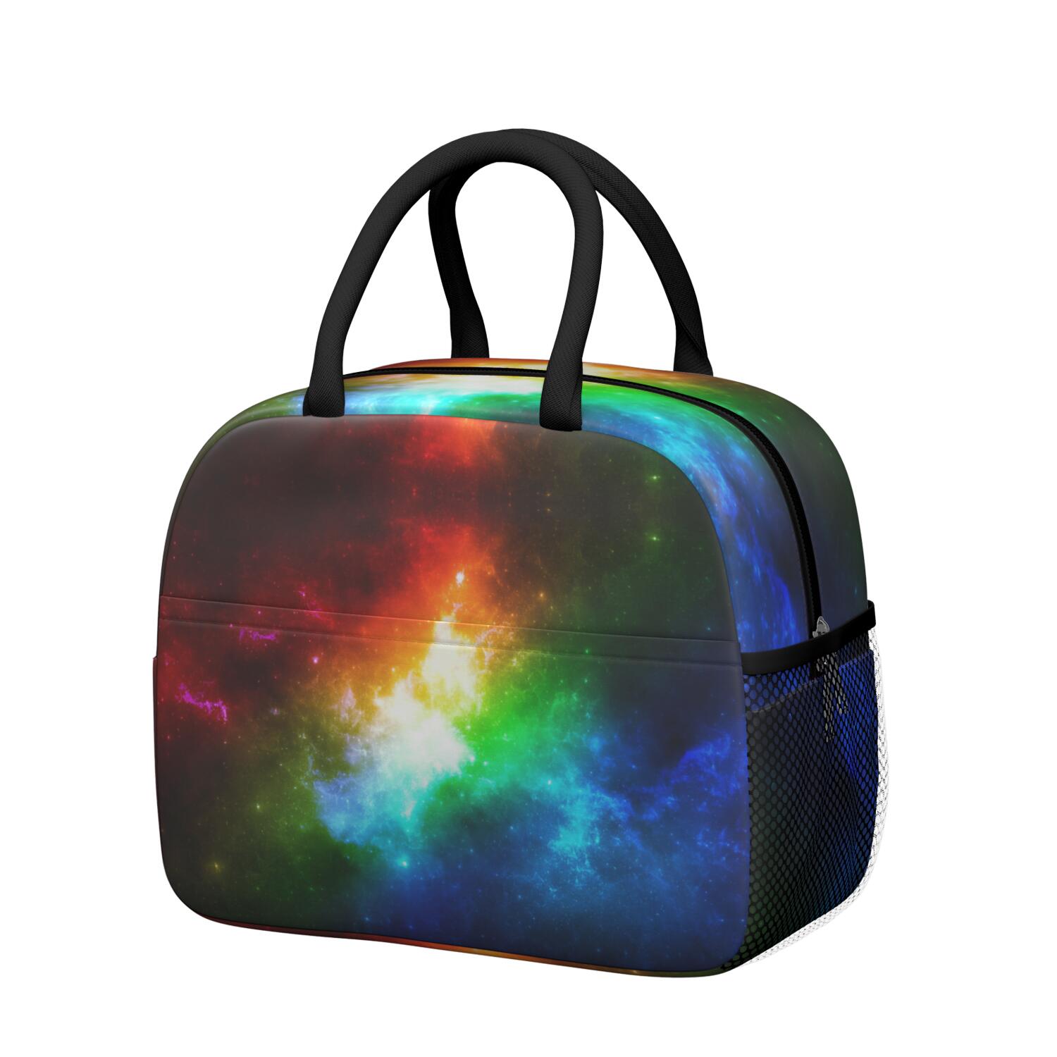 Celestial Cosmos Lunch Bag Galaxy Space Geek Thermal Cooler Tote for ...