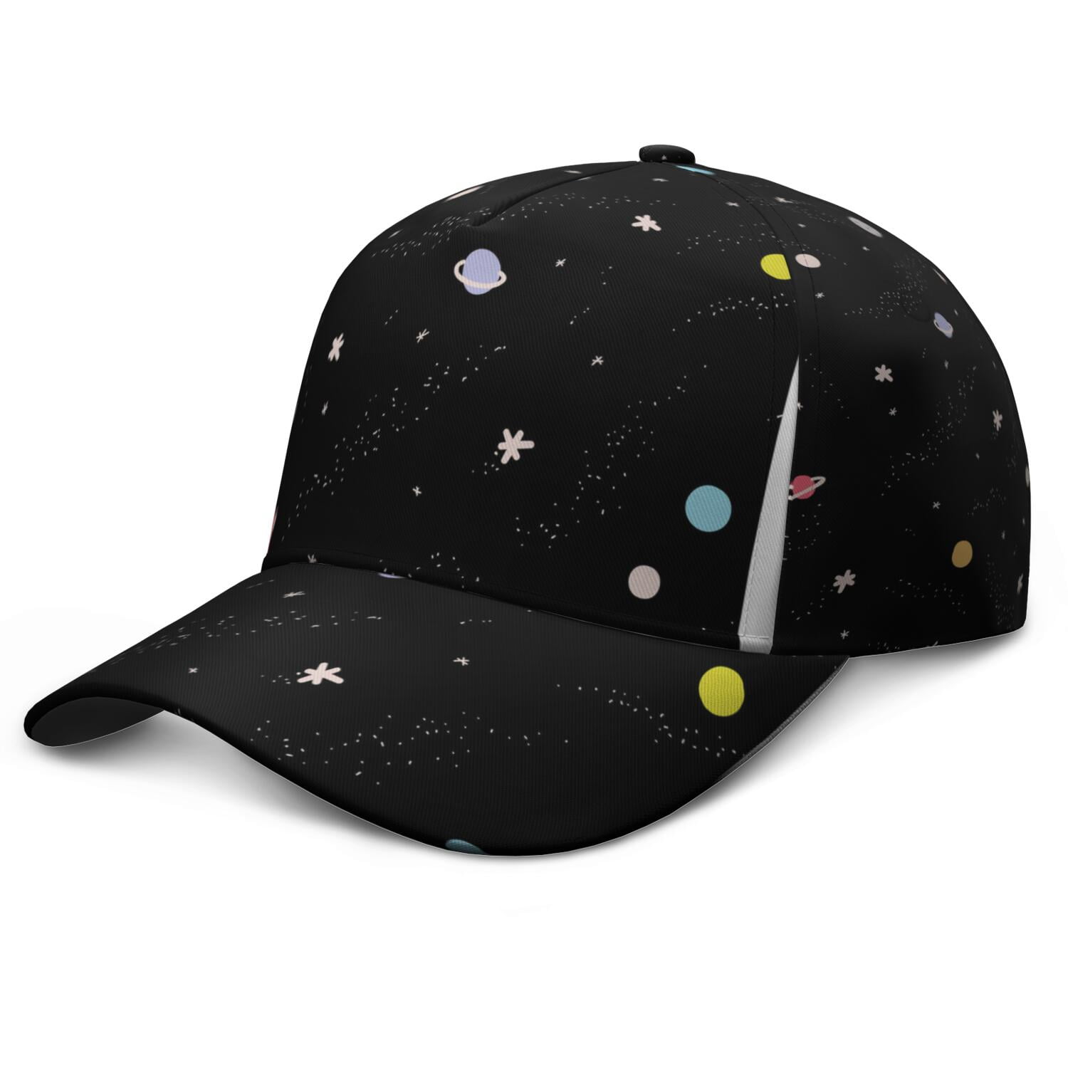 Celestial Cosmos Moon and Stars Baseball Cap – Lightweight Adjustable ...