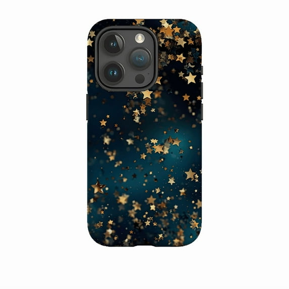 Celestial Dark Stars IV Night Sky Artwork iPhone Case 17 16 15 14 13 12 ...