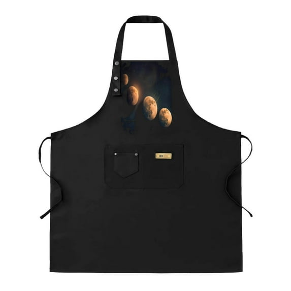 Celestial Design 2 Pack Bib Apron Set - Adjustable Kitchen Chef Aprons ...