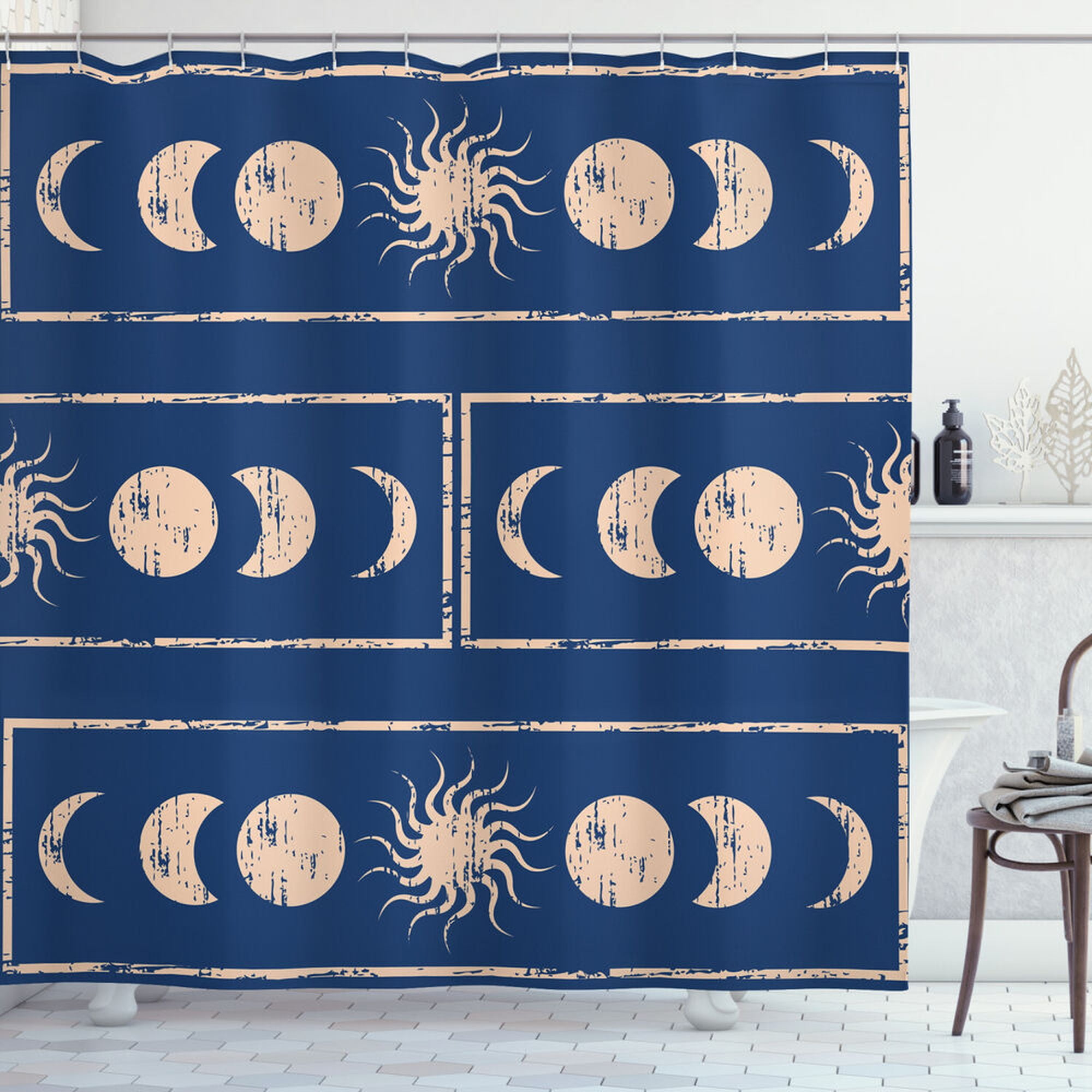 Celestial Dreams: Transform Your Bathroom with the Stellar Shower Curtain - Walmart.com