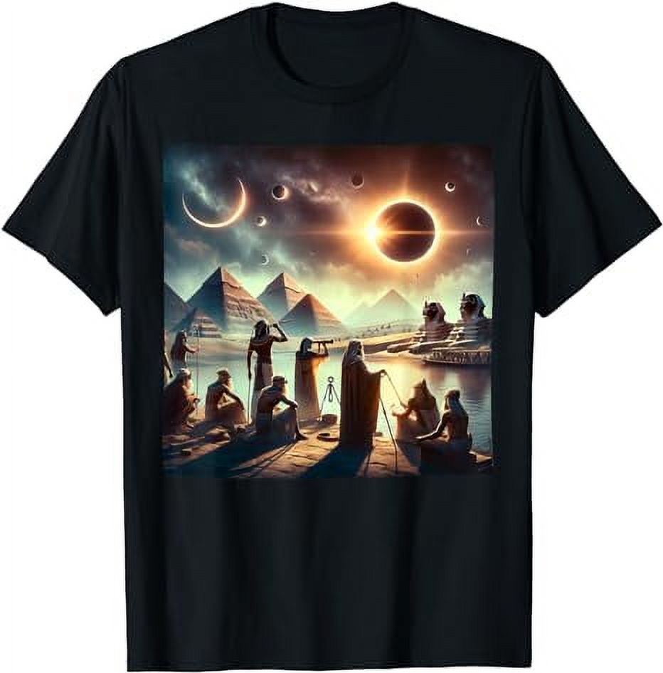 Celestial Eclipse Event Above the Pyramids of Egypt T-Shirt - Walmart.com