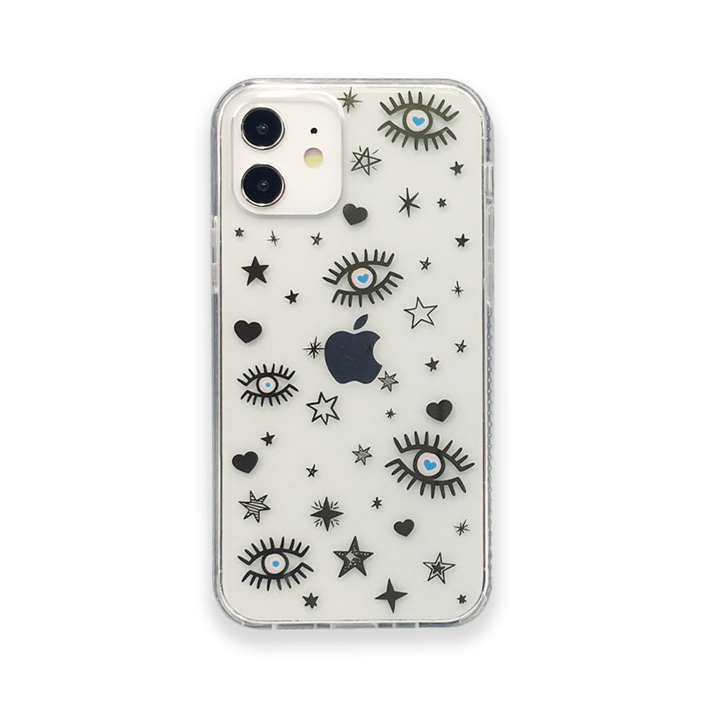 Celestial Evil Eye Star Clear iPhone Case for iPhone 12,ProMax & 12 ...