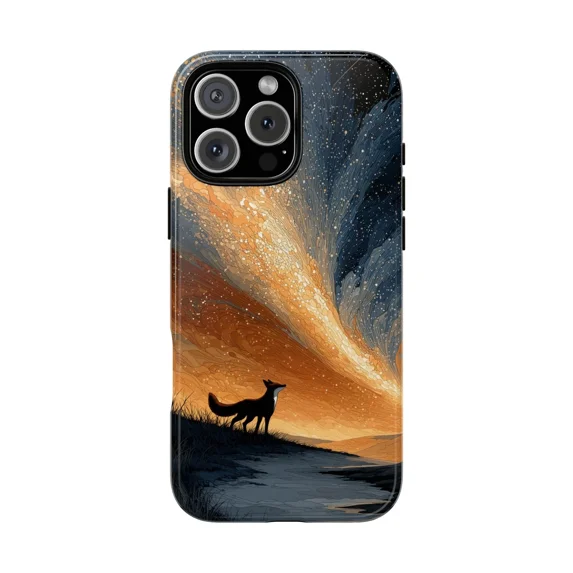 Celestial Fox in Galactic Sky Fantasy Artwork Phone Case for iPhone 11 ...