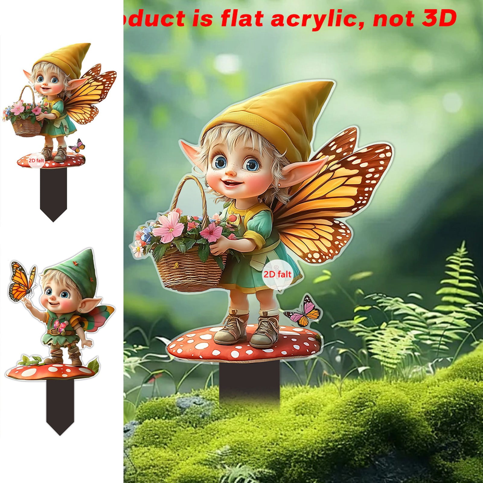 Celestial Garden Pile, Waterproof Outdoor Decor, Durable Resin Material ...