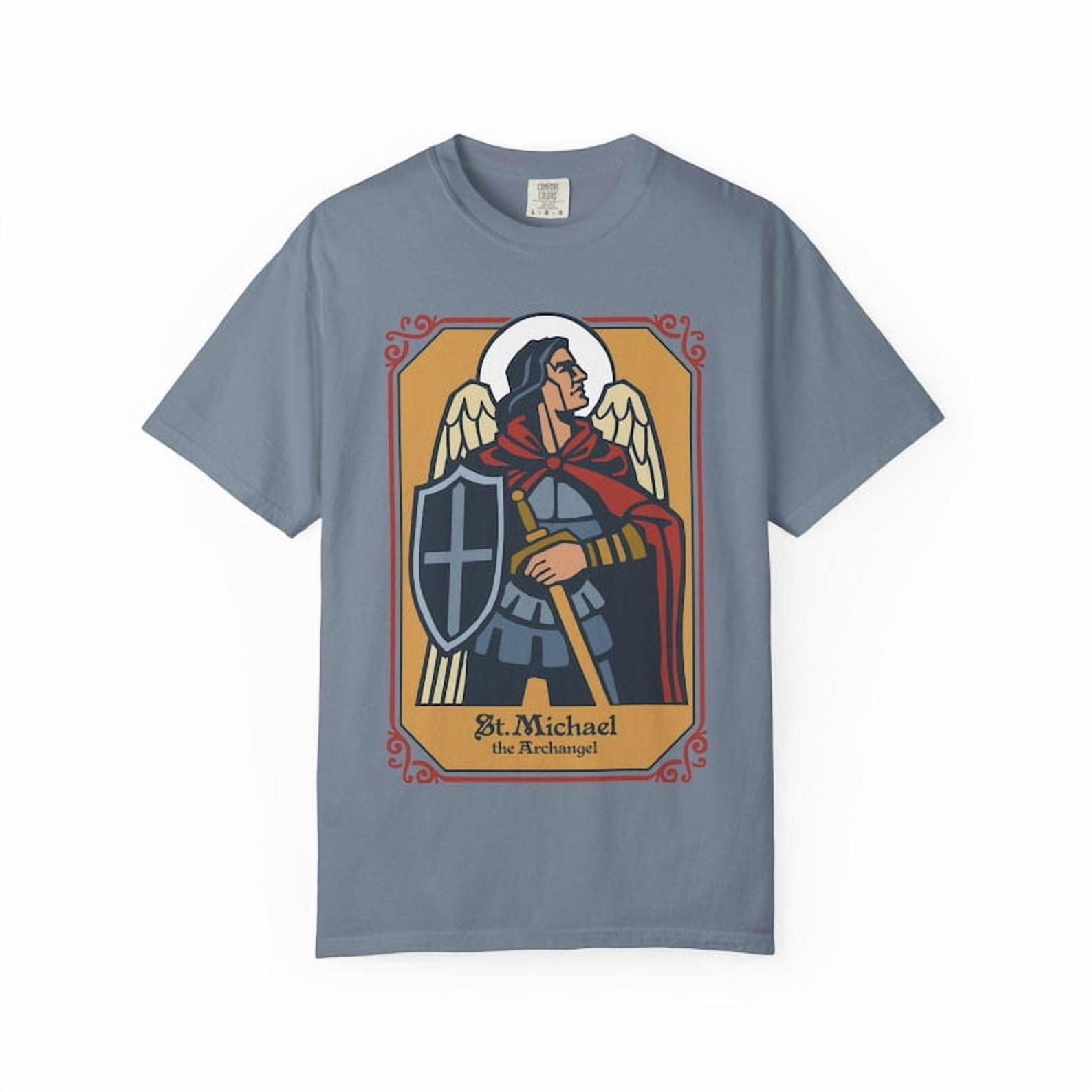 Celestial Guardian Vintage Tee – Comfort Colors Cosmic Artwork ...