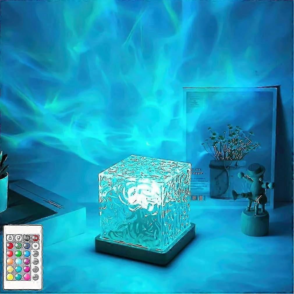 Celestial Lamp, Northern Lights Cube Lamp, 16 Colors Wave With Remote ...